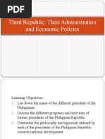 Economic Policies of Philippine Presidents | PDF | Philippines ...