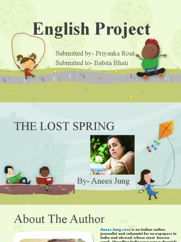 English Project: Submitted By-Priyanka Rout Submitted To - Babita Bhati ...