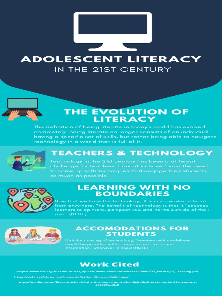 Adolescent Literacy: in The 21St Century | PDF