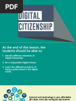 Nine Elements of Digital Citizenship | PDF | Citizenship | Digital Rights