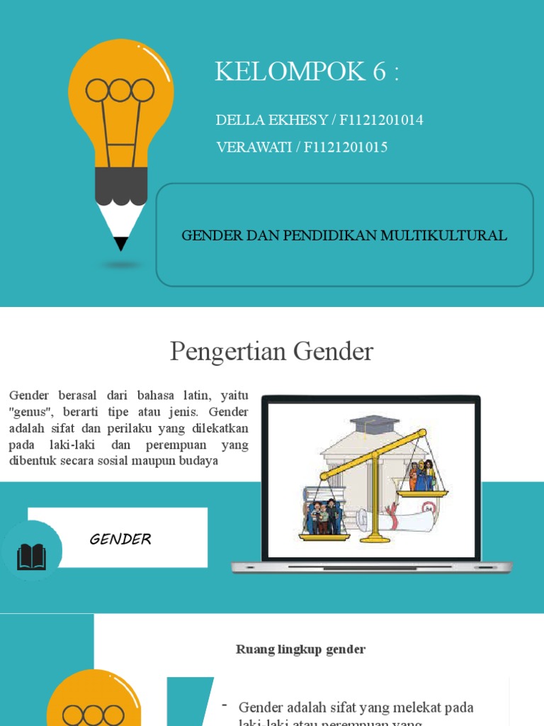 Kel. 6 Gender Dan Pend. Multikultural | PDF