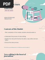 News Room Structure and Role 1569324118095 | PDF | Newsroom | Copy Editing