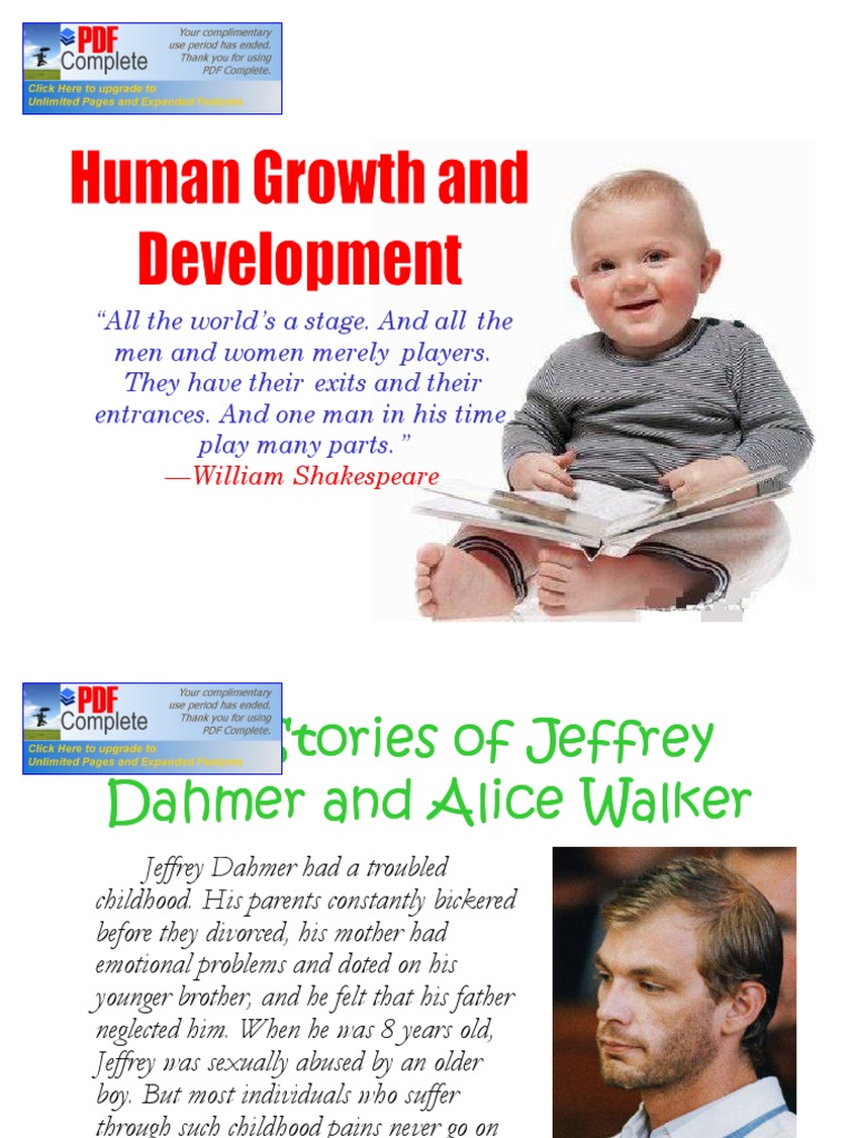 Human Growth and Development | PDF | Fetus | Prenatal Development