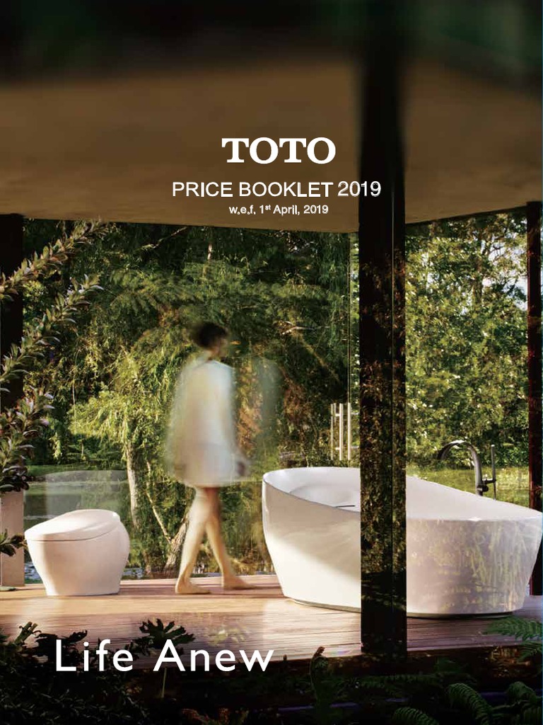 Toto Sanitary Price List 2019 | PDF | Tap (Valve) | Shower