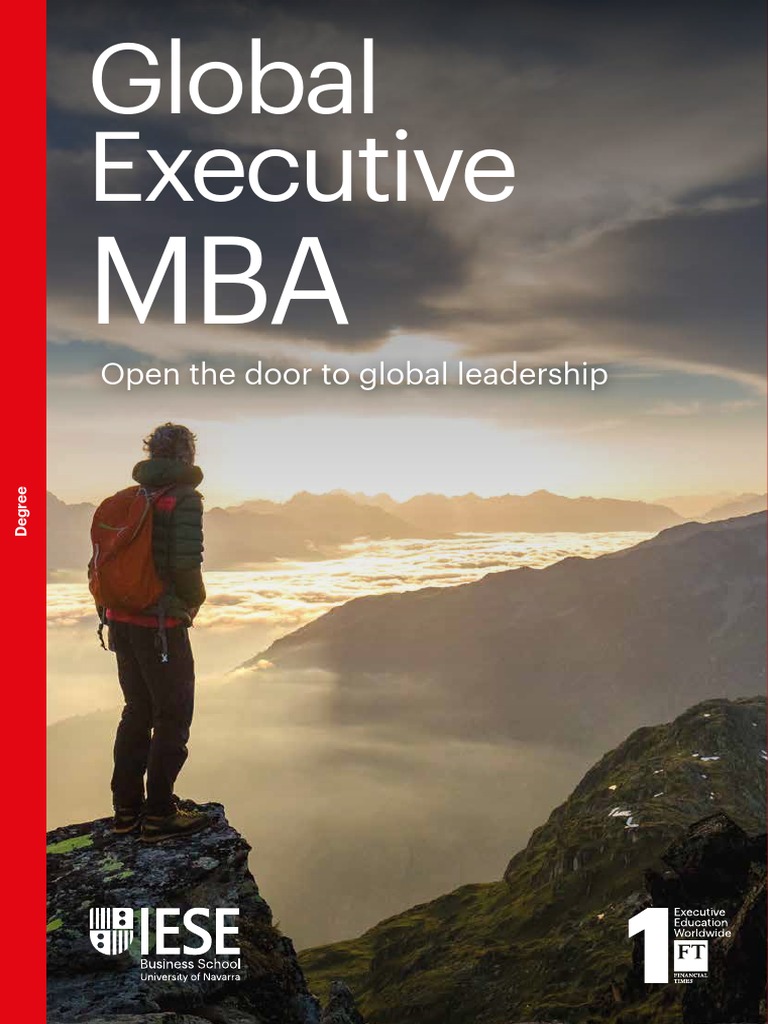 Open The Door To Global Leadership: IESE Business School Global ...