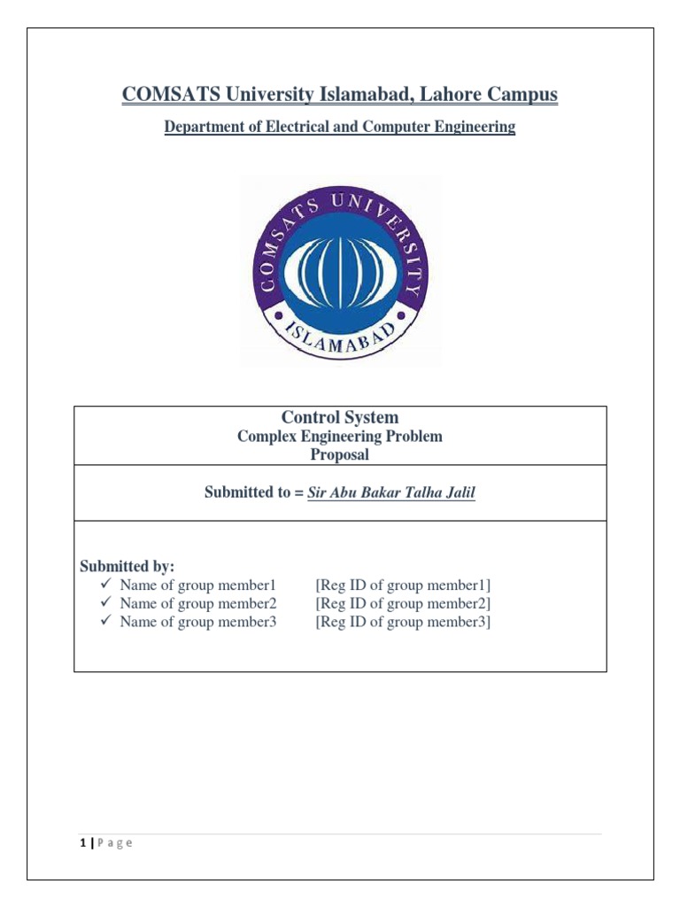 Template Cep Proposal | PDF | Science & Mathematics | Computers