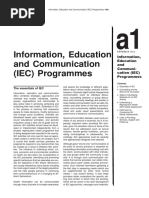 6 IEC Materials | PDF | Communication | Mass Media
