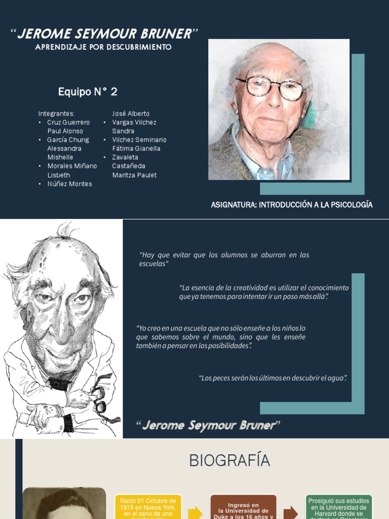 Jerome Seymour Bruner | PDF | Memoria | Información