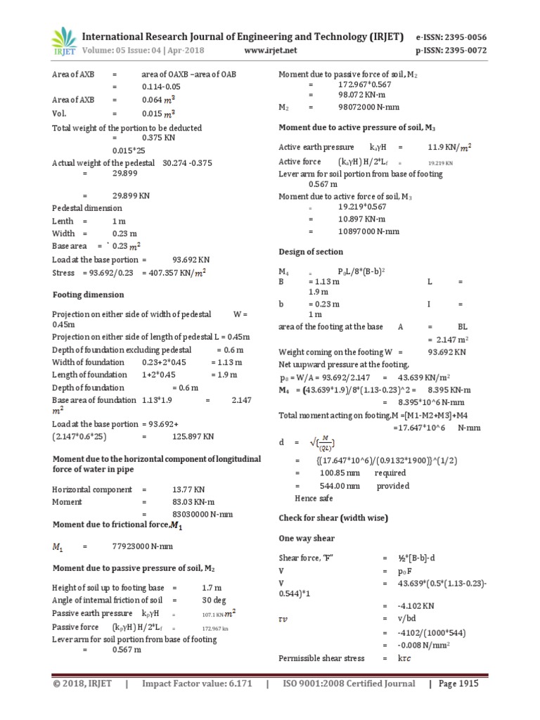 Pipe Support4of 5 | PDF | Continuum Mechanics | Physics