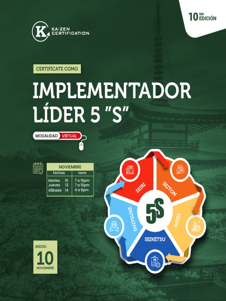 X Brochure 5S PDF | PDF | Lean Manufacturing | Business