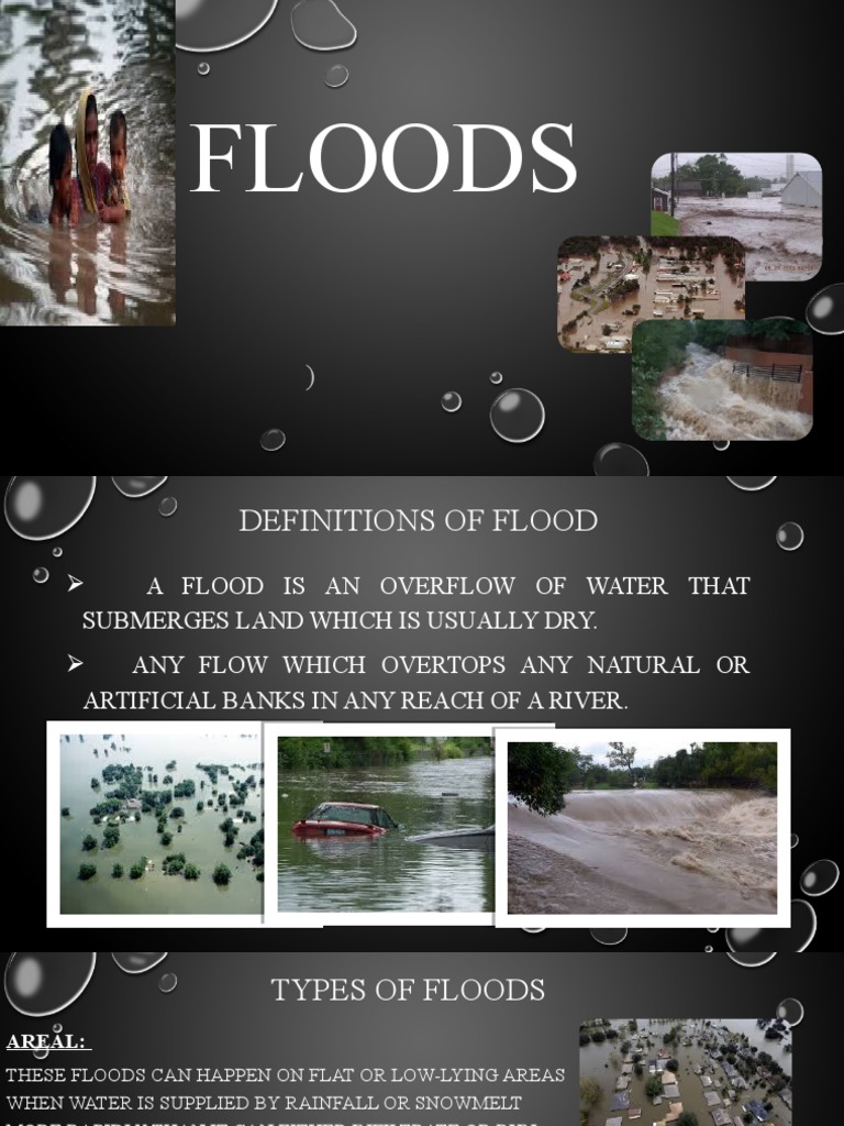 Understanding Floods: Definitions & Types | PDF | Flood | River