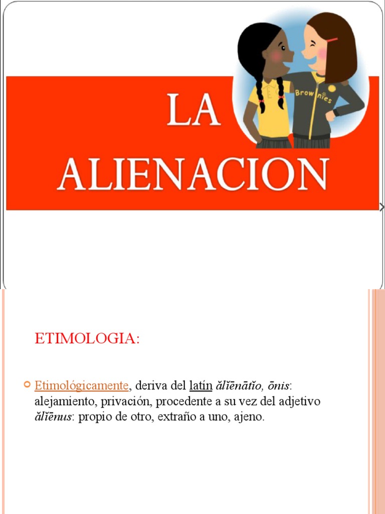 La Alienacion | PDF | Alienación social | Conceptos psicologicos