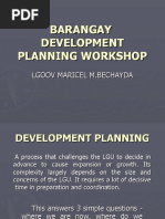 Session 3 - The Barangay Development Planning (BDP) and CapDev Agenda ...