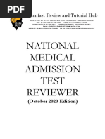 Comprehensive NMAT Reviewer Guide | PDF | Chemistry | Physics