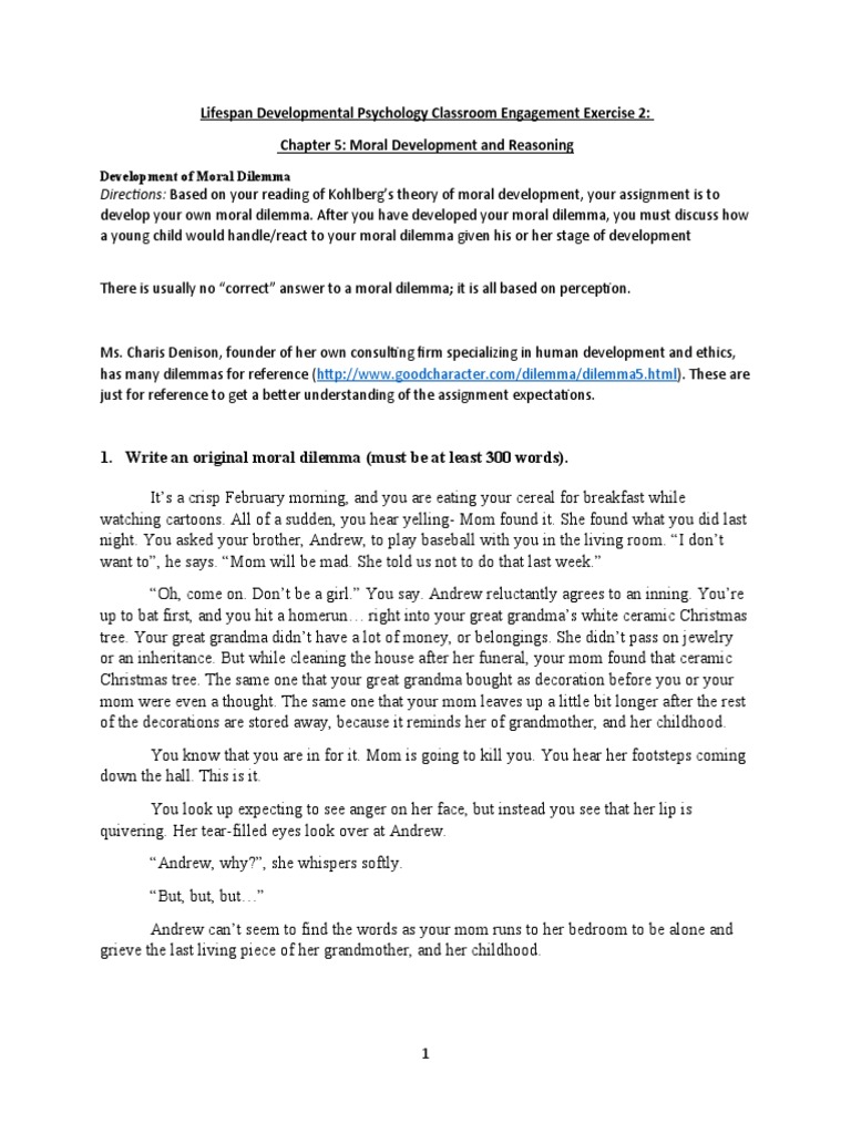 Learning Engagement Exercise Two | PDF | Parenting | Relationships