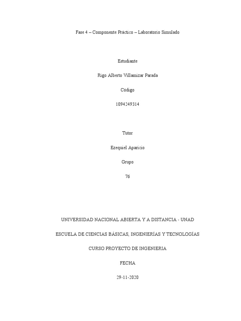 Fase 4 - Componente Practico | PDF | Factores humanos y ergonomía