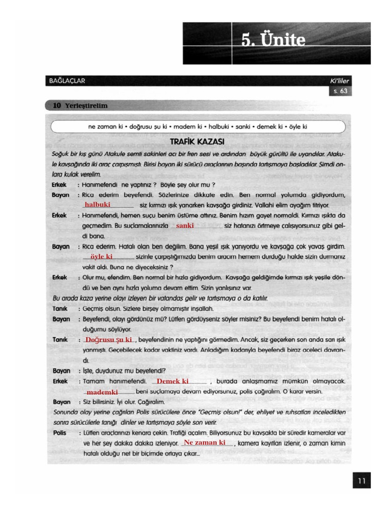 Yeni Hitit 3-Ek-Alıştırmalar-yüksek-2 11,12, Sayfa (CA) | PDF