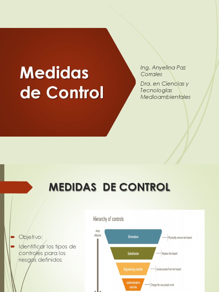 Medidas de Control para Riesgos Laborales | PDF | Comunicación ...