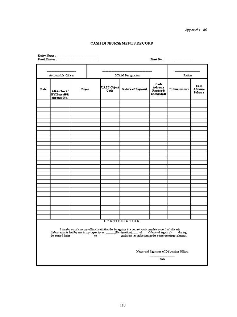 Appendix 40 - CDRec | PDF