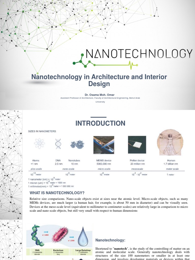 Nanotechnology in Architecture Explained | PDF | Building Insulation ...
