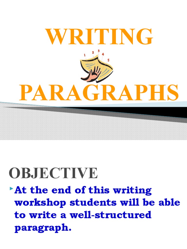 Writing A Paragraph 1 | PDF | Chocolate | Paragraph