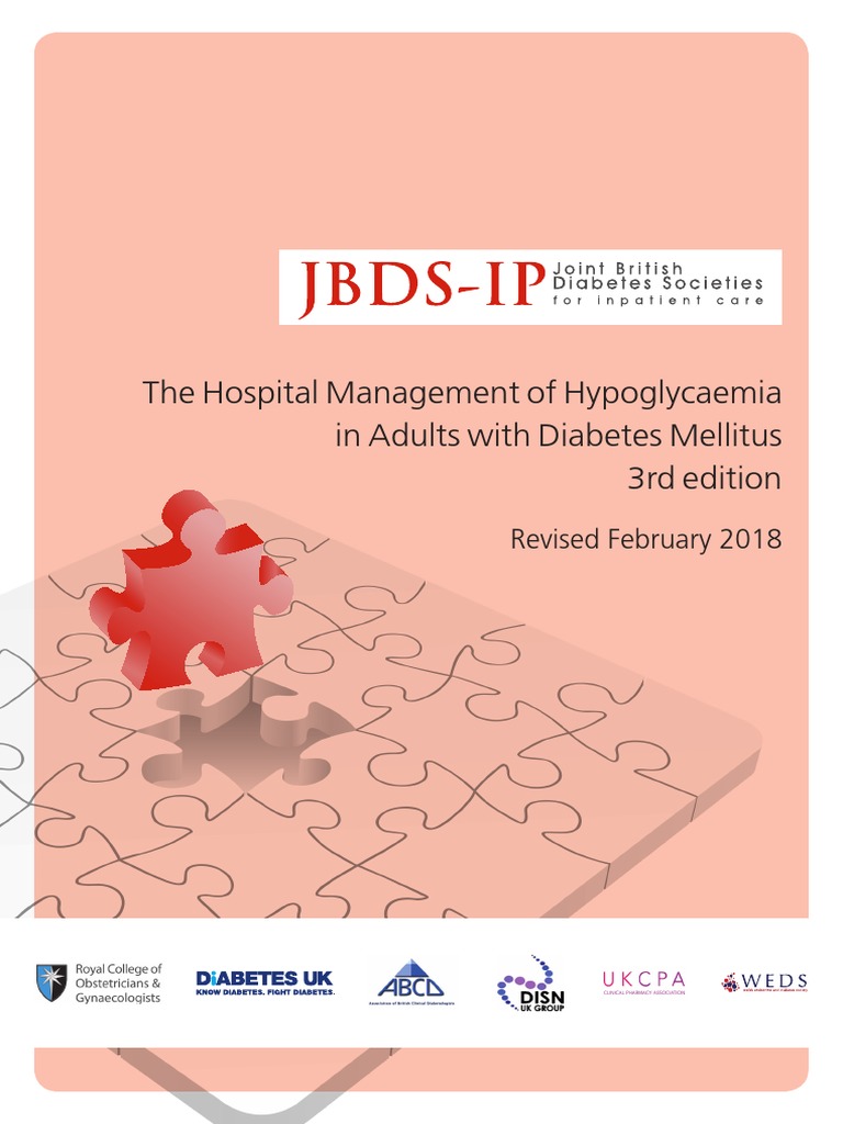 JBDS HypoGuideline FINAL 280218 | PDF | Hypoglycemia | Diabetes Management