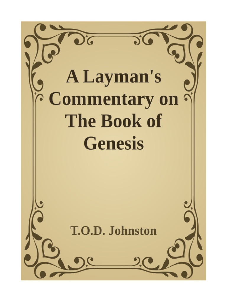 01 Genesis Bible Commentary PDF Book | PDF | Bible | Jacob
