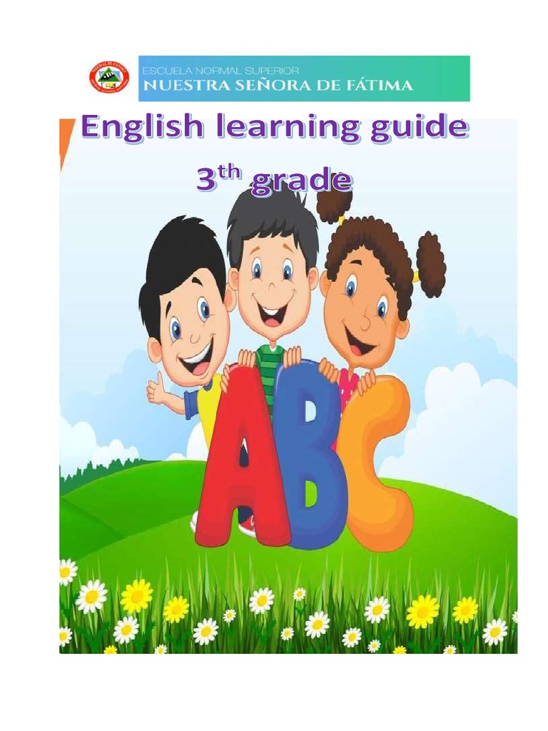 English Learning Guide 3ero LESSON 4sept PDF | PDF | Modificación de ...