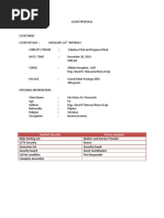 Event Proposal Sample EVS NC III | PDF | Business