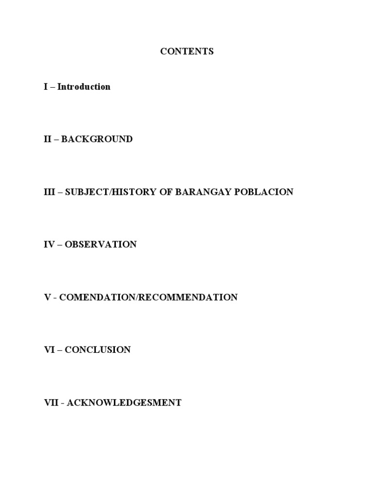History of Barangay Poblacion, Bayugan City | PDF | Government