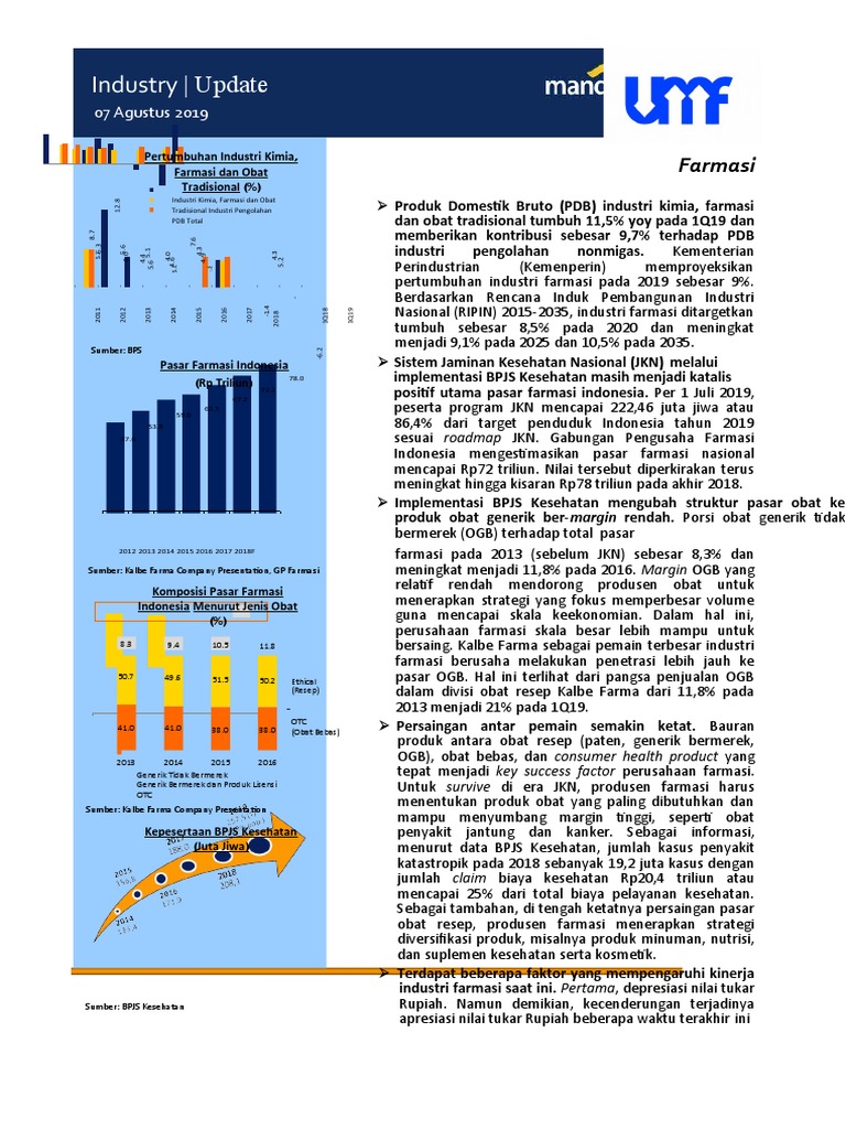 Industri Farmasi | PDF