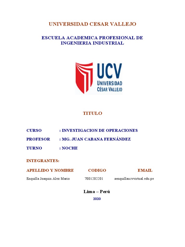 Optimización con Solver en Excel | PDF | Microsoft Excel | Programación lineal