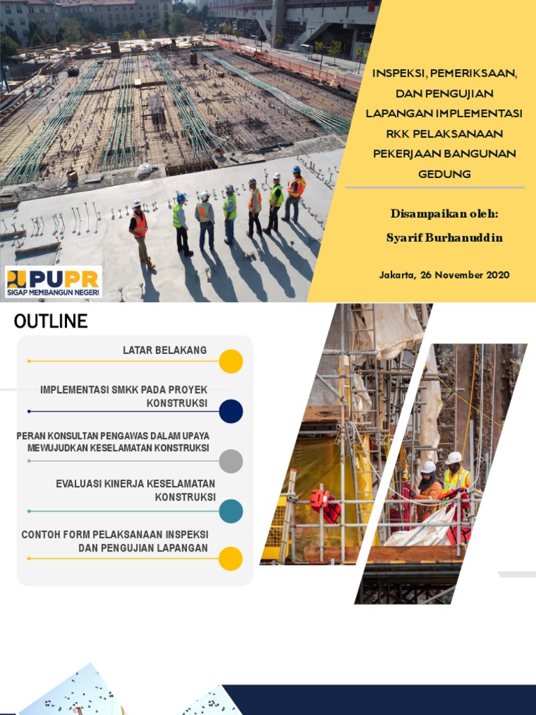Syarif Burhanuddin-RKK Pelaksanaan Pekerjaan Bangunan Gedung | PDF