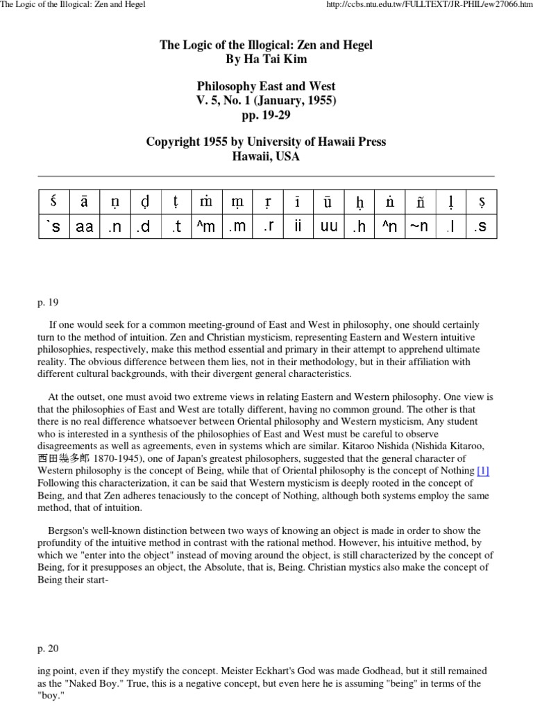 The Logic of The Illogical - .. | PDF | Georg Wilhelm Friedrich Hegel ...