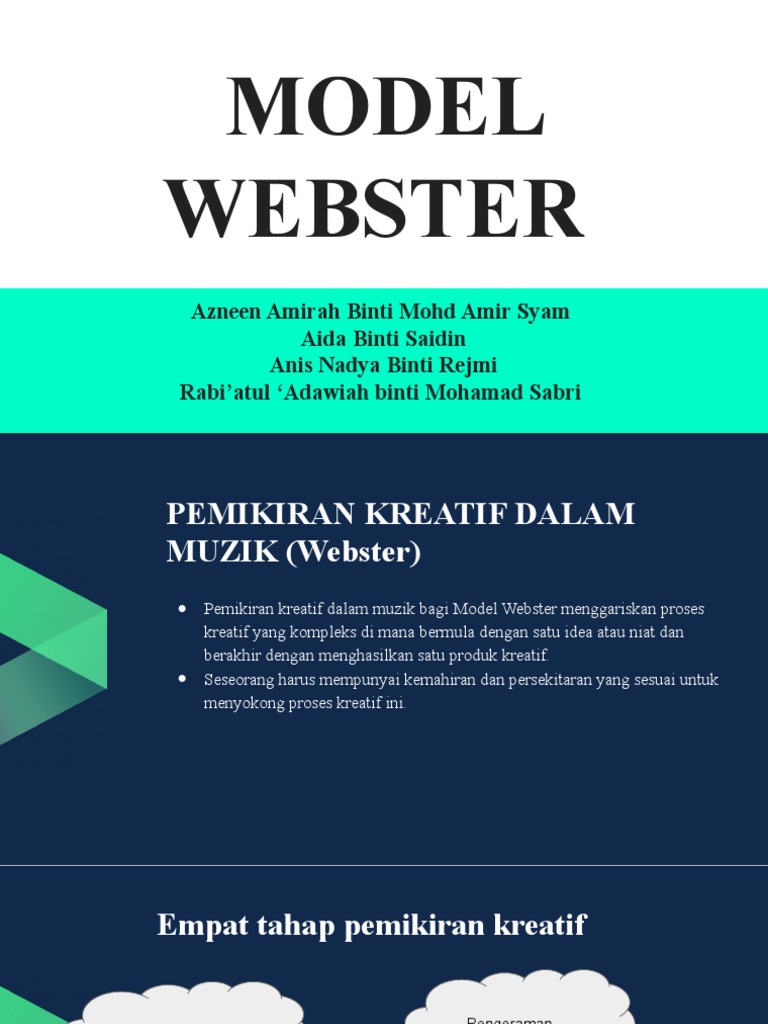 Model Webster | PDF