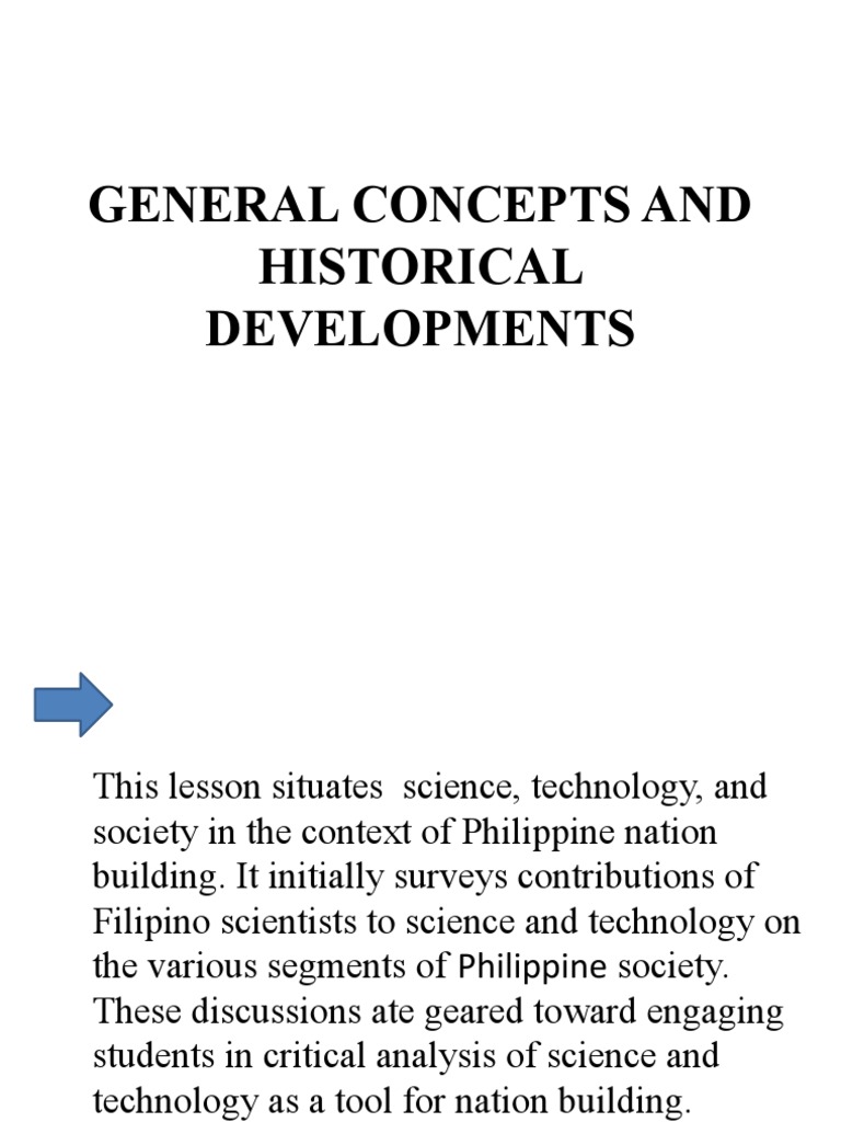 General Concepts and Historical Developments | PDF | Philippines | Science