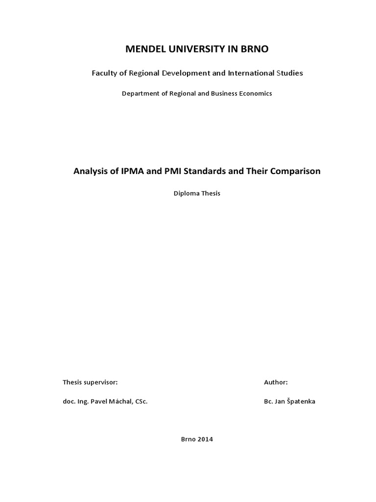 IPMA Vs PMI | PDF | Project Management | Organizational Structure