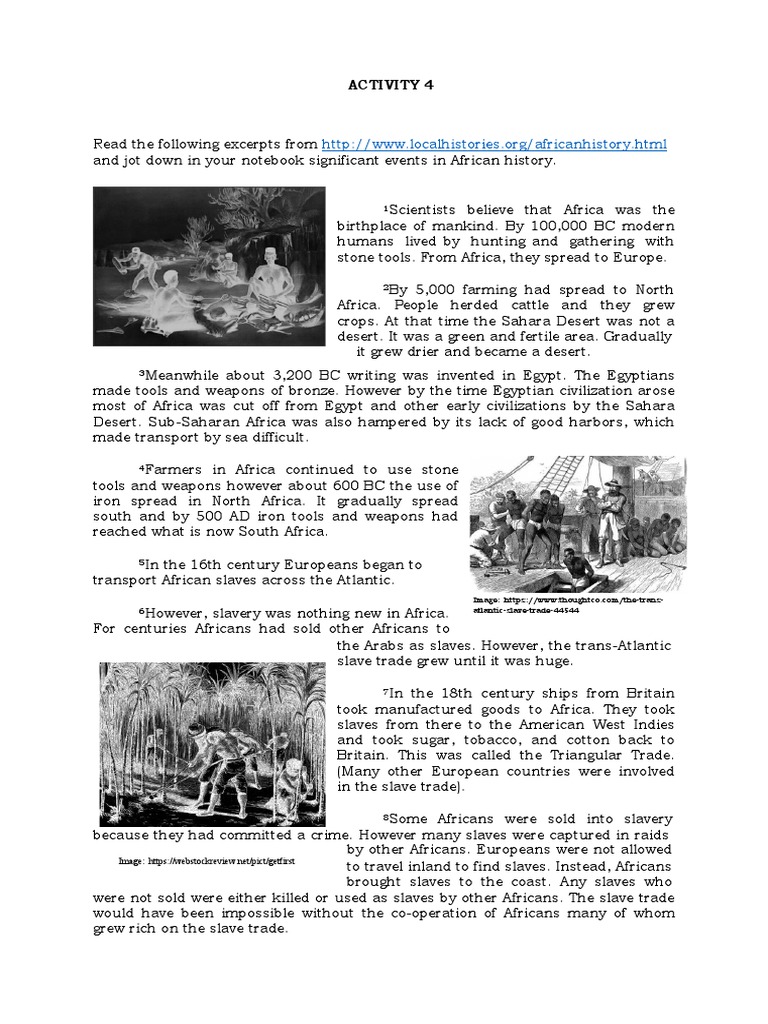 Activity 4: Atlantic-Slave-Trade-44544 | PDF | Atlantic Slave Trade ...
