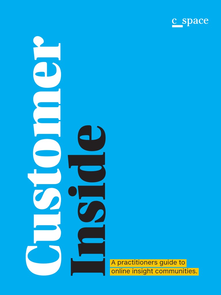 CUSTOMER INSIDE Digital | PDF | Innovation | Insight