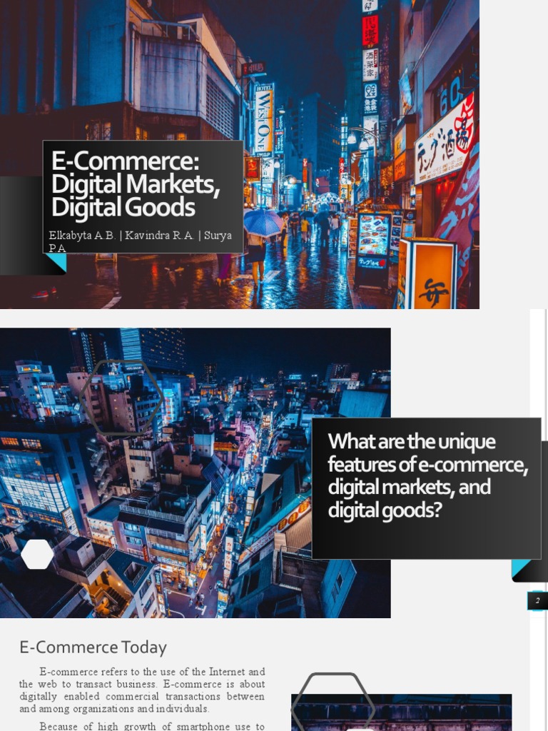 E-Commerce Digital Markets Digital Goods | PDF | E Commerce | Electronic Data Interchange