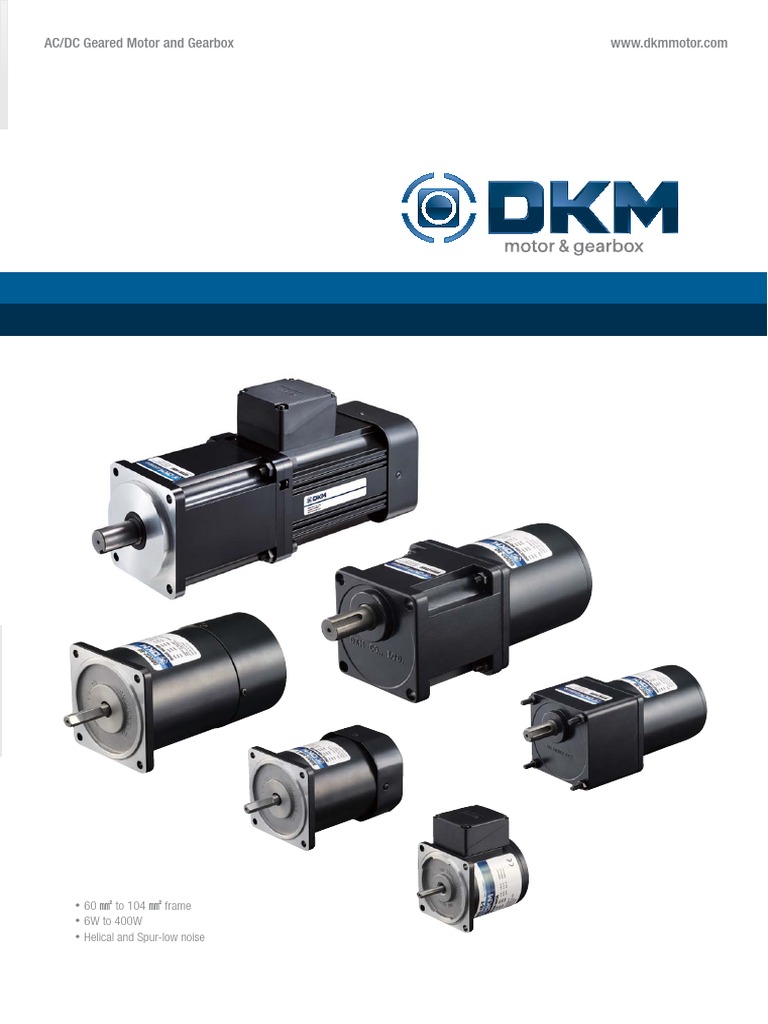 DKM - New Brochure - EN - Light Version | PDF | Electric Motor | Clutch