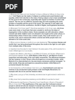 Chapter Summaries for A Mighty Long Way | PDF | Society Of The United ...