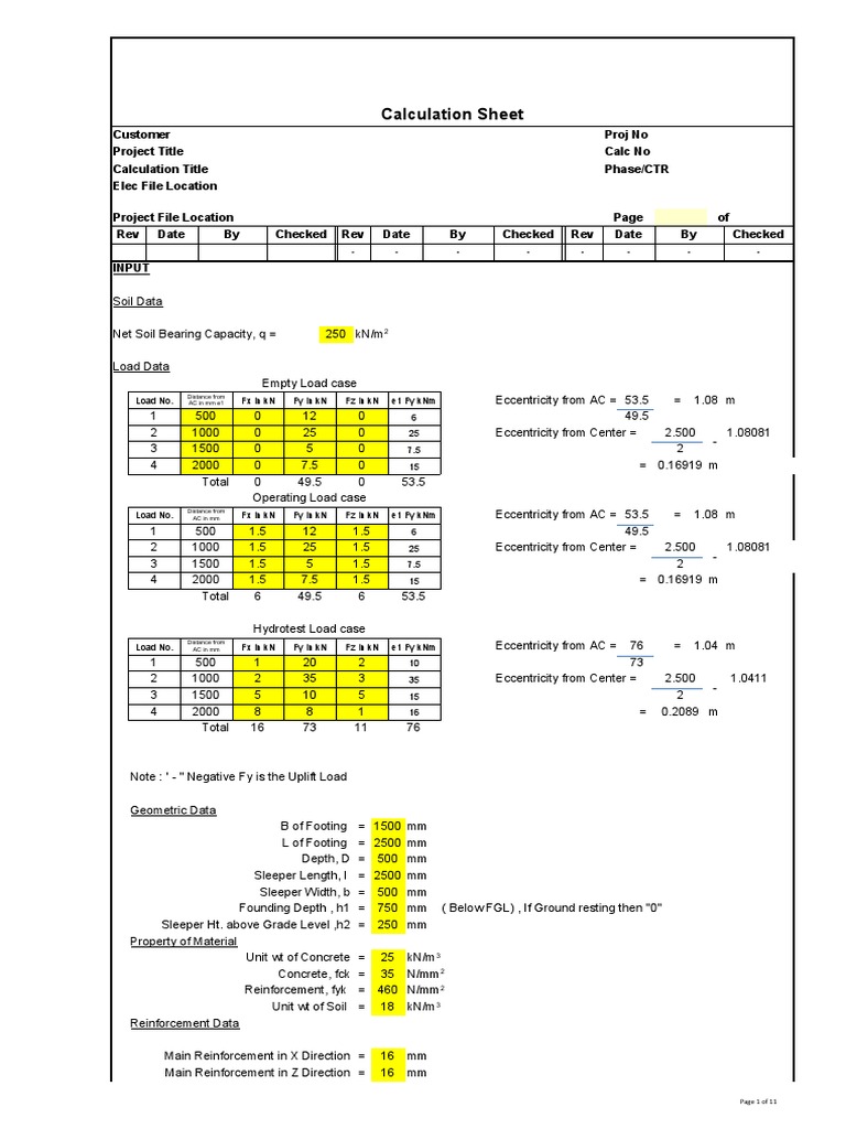 Sleeper Design As Per BS EN | PDF | Mechanical Engineering | Structural ...