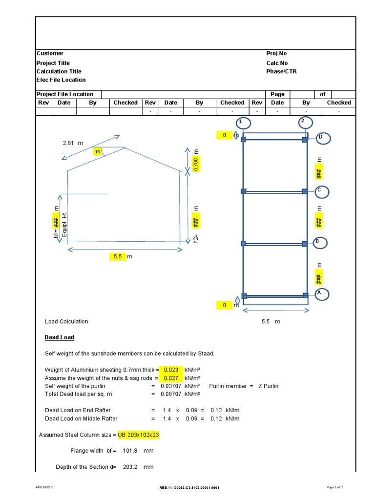 Purlin Design As Per BS | PDF | Applied And Interdisciplinary Physics ...