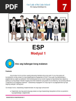 Esp7 q1 Mod1 Ako Ngayon FINAL07242020 | PDF