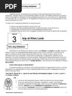 Grade 10-ESP-Module 1-1st Quarter | PDF