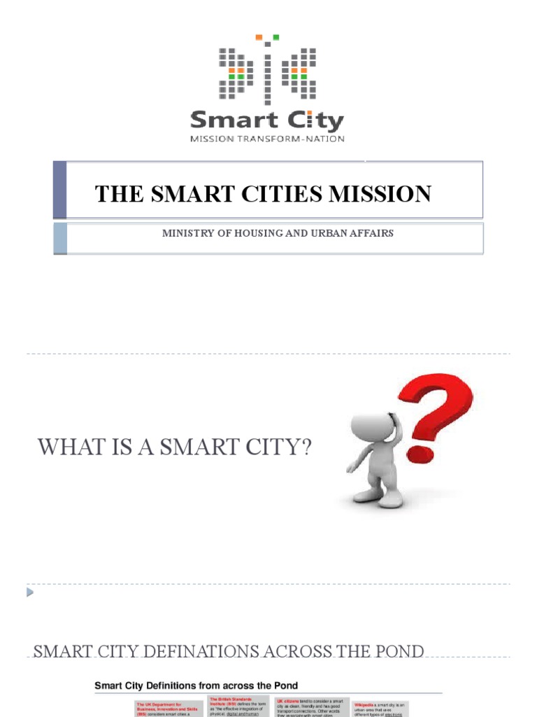 Overview of India's Smart Cities Mission | PDF | Transport | Road Transport