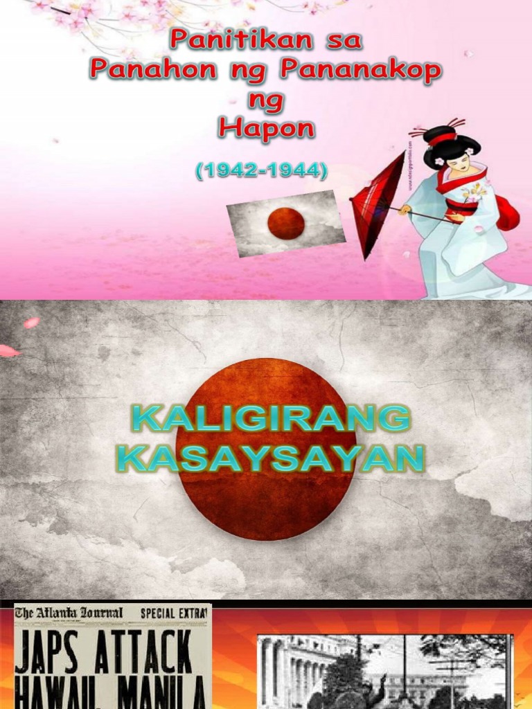 Panahon NG Hapon | PDF