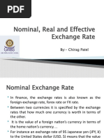 REER & NeeR | PDF | Exchange Rate | Foreign Exchange Market