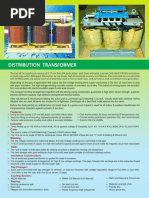 5MVA Transformer Data Sheet | PDF | Transformer | Manufactured Goods